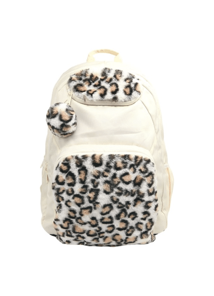 תיק InWay Speed פרווה מנומר קרם - דידו סנטר