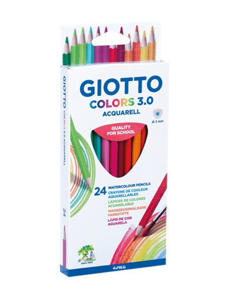 24 עפרונות אקוורל GIOTTO - דידו סנטר